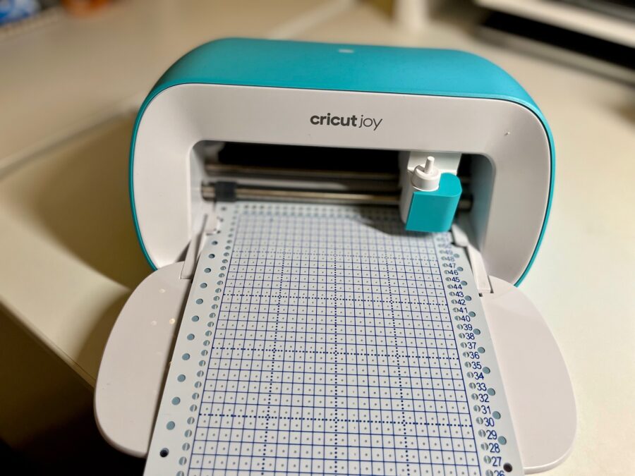 Cutting Knitting Machine Punch Cards with the Cricut Joy - mathgrrl